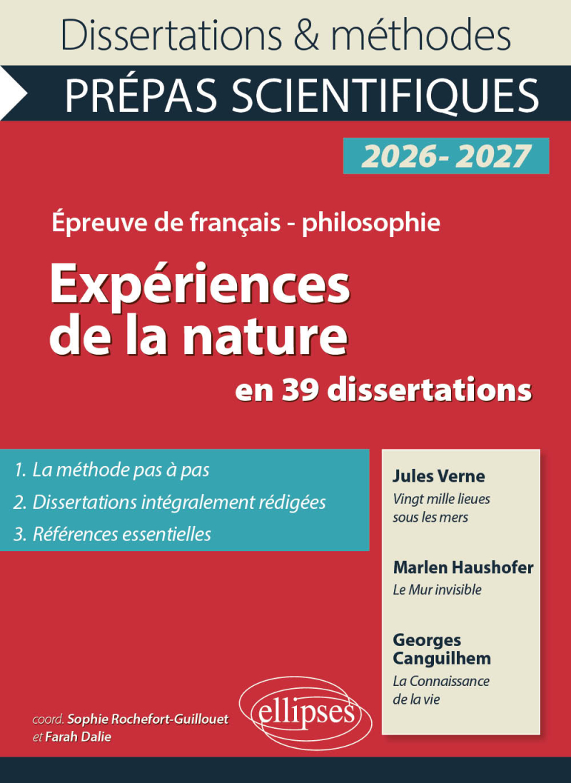 Expériences de la nature en 39 dissertations - Prépas scientifiques ...