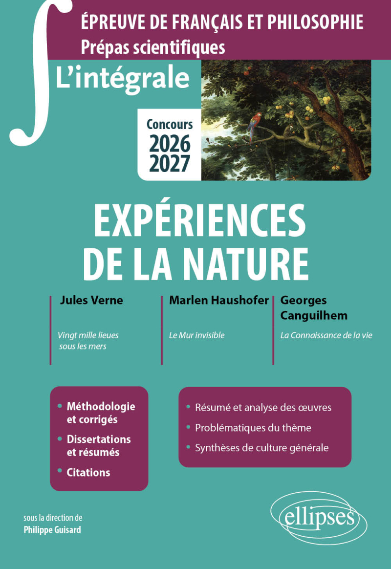 L'intégrale sur Expériences de la nature. Epreuve de français et ...