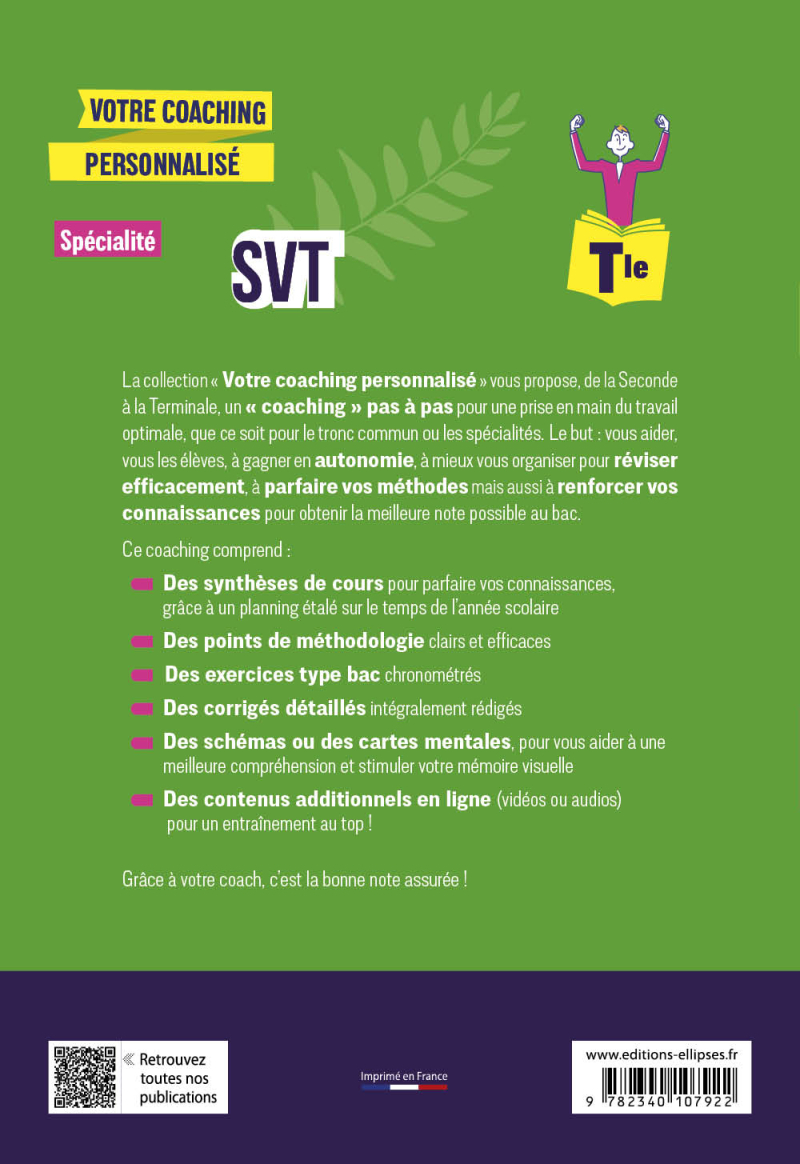 SVT. Terminale Spé