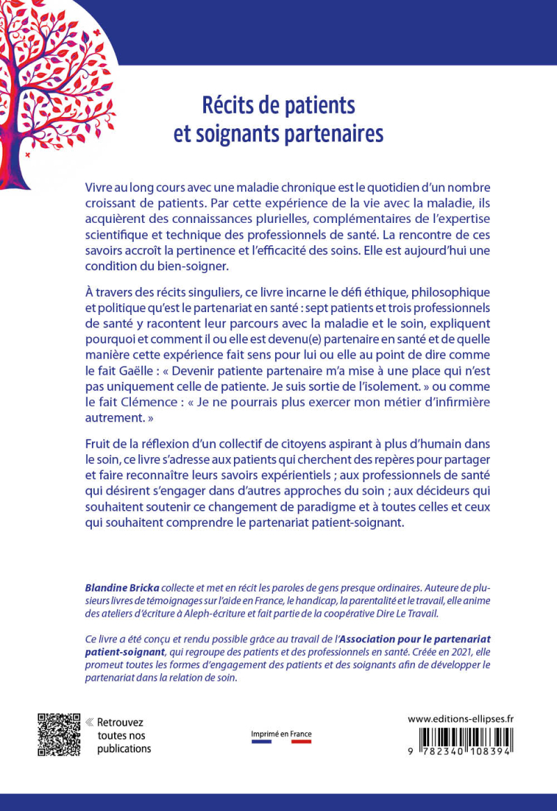 S'engager dans le partenariat patient-soignant - Récits d'expérience du ...