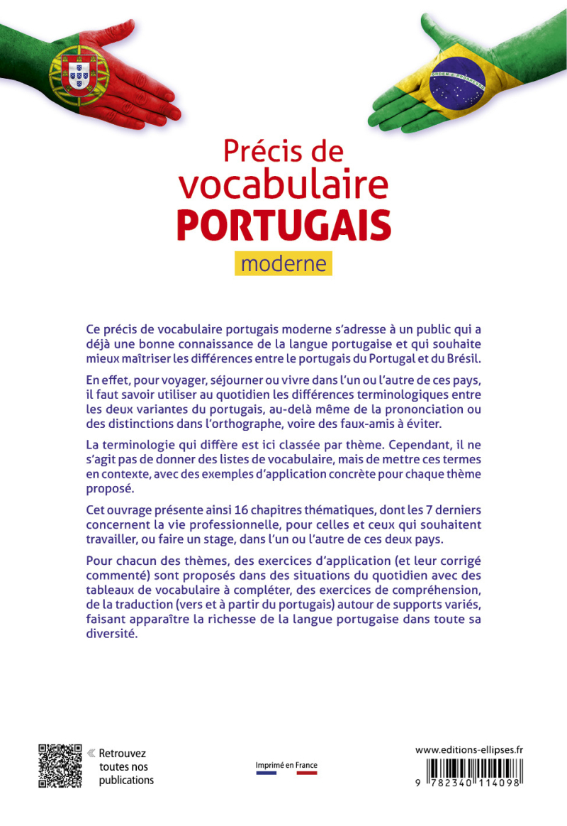 Précis de vocabulaire portugais moderne - Mieux maîtriser les ...